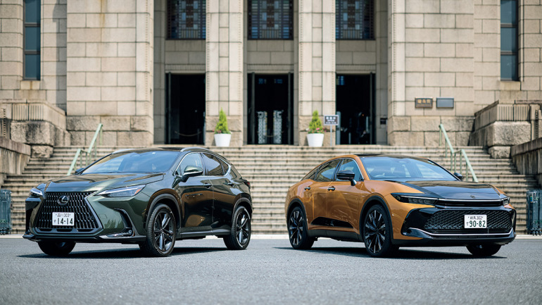 （2ページ目）トヨタ「クラウン クロスオーバー」vs レクサス「NX350h」完成度を追求した国産ミドルサイズSUV対決｜@DIME アットダイム
