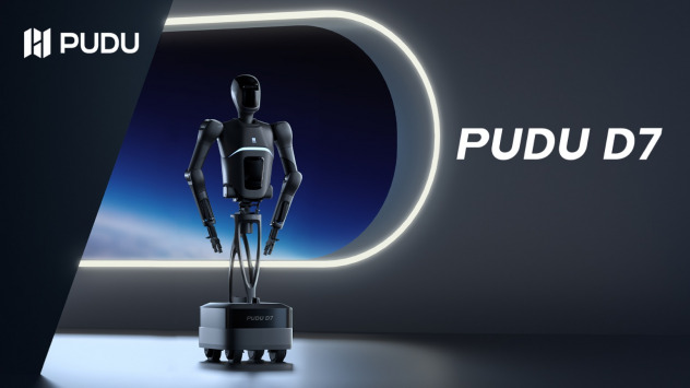 Pudu Roboticsが高可動域アームや高知能AIを搭載したセミヒューマノイドロボット「PUDU D7」を発表｜@DIME アットダイム