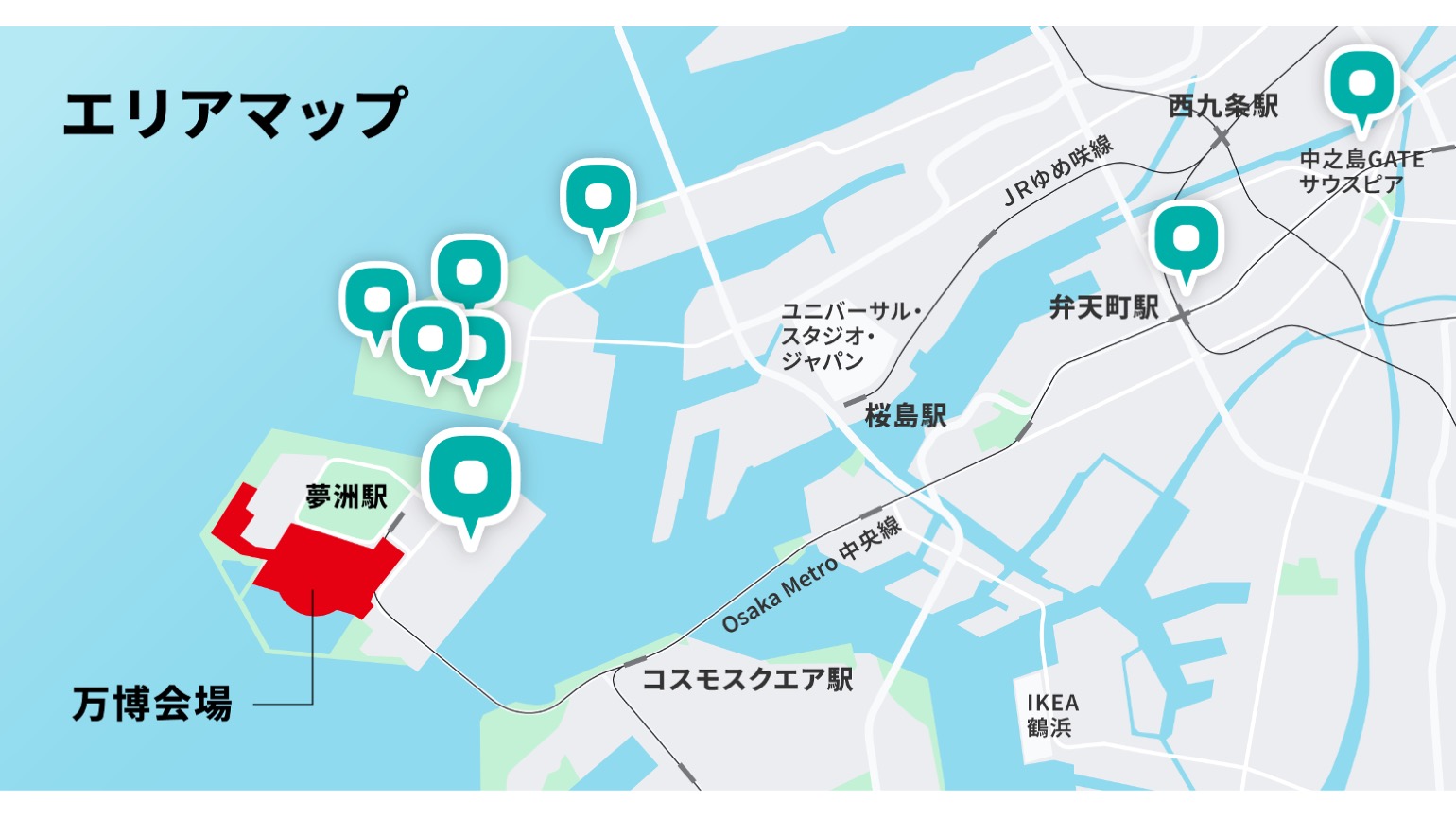 大阪・関西万博のアクセス向上を目指し「LUUP」のポートが夢洲や舞洲など8か所に登場｜@DIME アットダイム